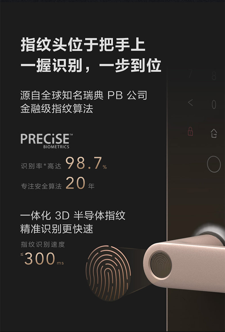 智能门锁 N100 Pro- Aqara 全屋智能